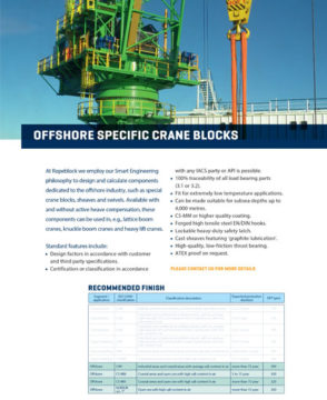 offshore-specific-crane-blocks | Associated Wire Rope & Rigging