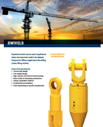 swivels-cover | Associated Wire Rope & Rigging